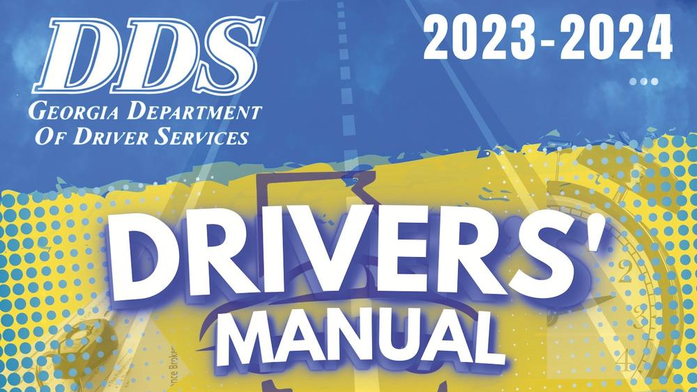 Dds Drivers Manual 2023 2024 Georgia Department Of Driver Services